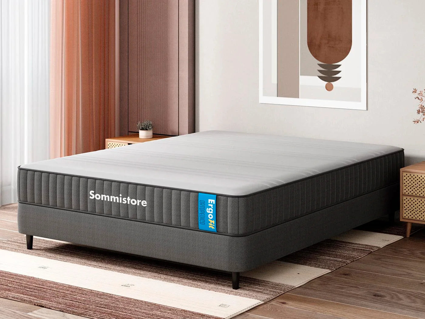Compra sommiers Queen | Amplio y Confortable para Dormir Mejor | Sommistore
